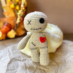 Voodoo Doll Crochet Pattern. Amigurumi Voodoo Tutorial. Crochet Cute ...