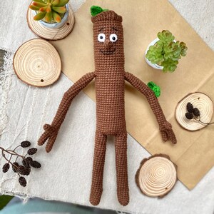 Stick Man Crochet Pattern. Christmas Tree Amigurumi (Instant Download ...