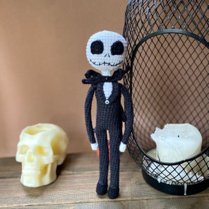 Bundle 2 in 1 Crochet Pattern. Halloween Toys Kit: Skeleton Doll and ...