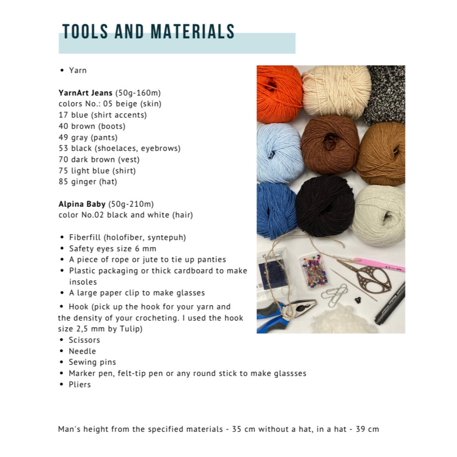 Old Man Doll Crochet Pattern. Amigurumi Grandfather Doll Crochet ...