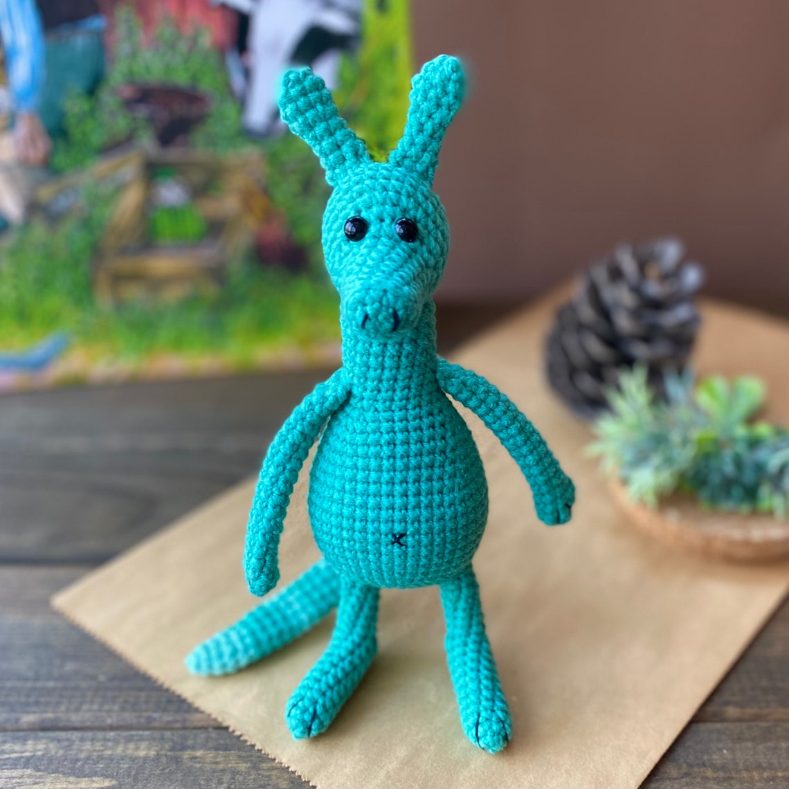 Magical Creature Crochet Pattern. Amigurumi Brownie Crochet - Etsy
