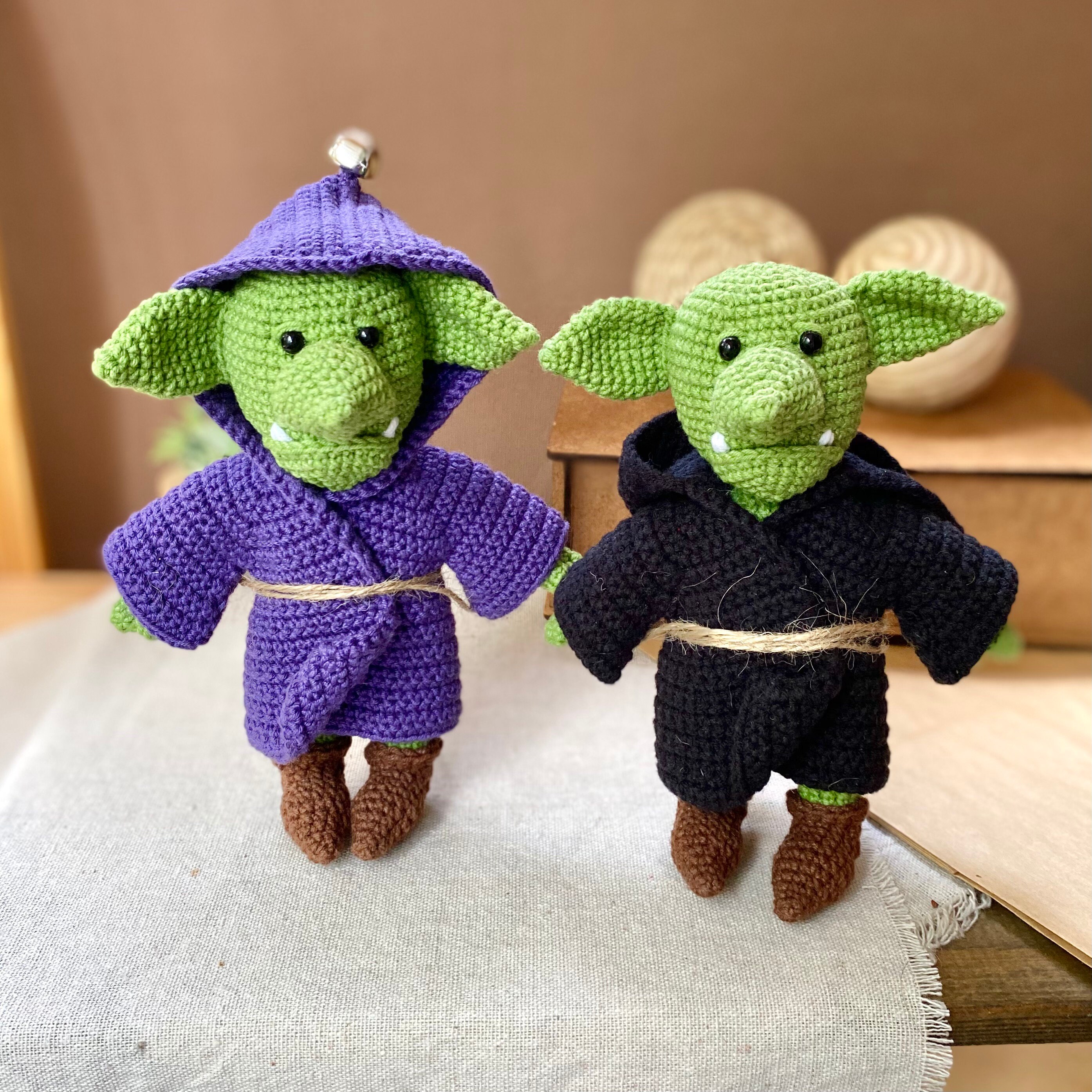 Goblin Crochet Pattern: Amigurumi Troll, Monster Grot Miniature (PDF ...