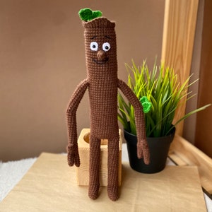 Stick Man Crochet Pattern. Christmas Tree Amigurumi (Instant Download ...