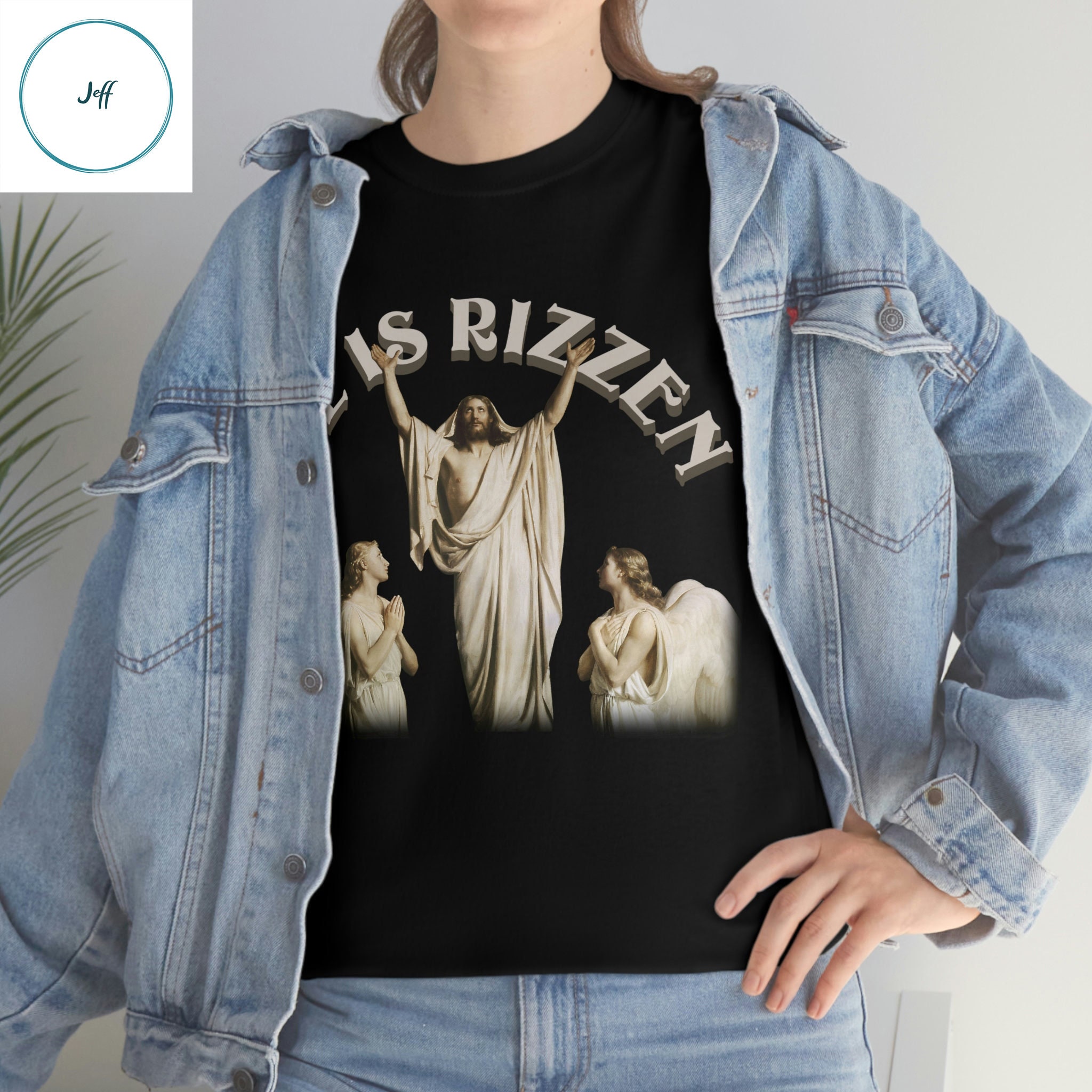 He is Rizzen Funny Meme T-shirt - Etsy