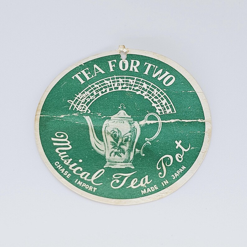 Vintage Musical Tea for Two Teapot With Lid, 1960s Japan Moss Rose - Etsy