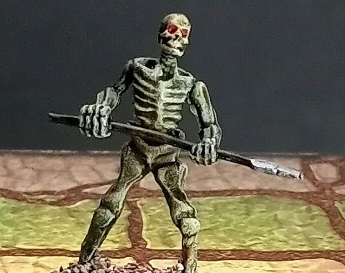 Hand Painted Skeleton Undead Bones Miniature for Dungeons and Dragons ...