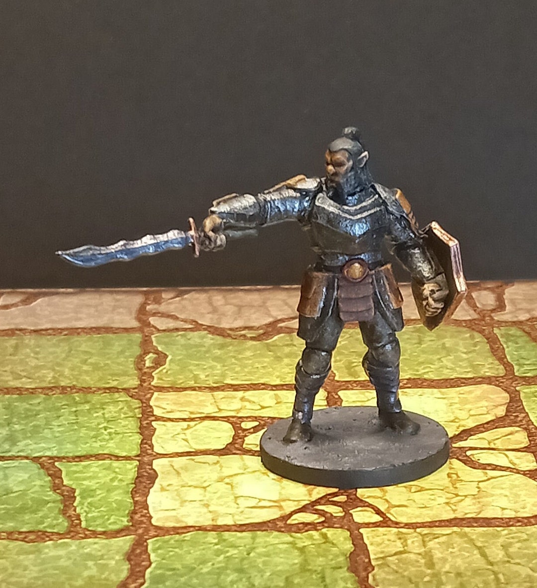 Hand Painted Hobgoblin Warrior Miniature for Dungeons and Dragons and ...