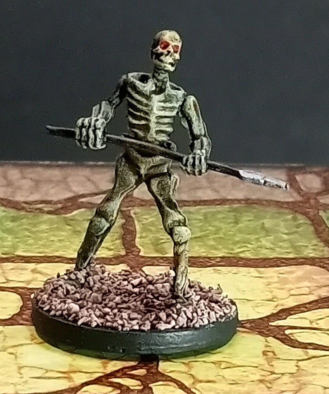 Hand Painted Skeleton Undead Bones Miniature for Dungeons and Dragons ...