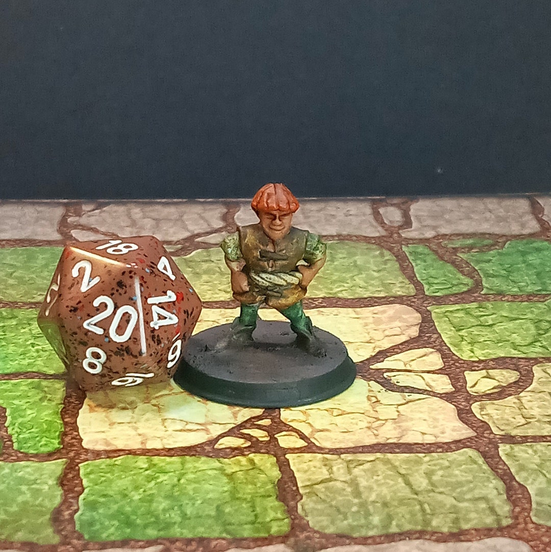 Hand Painted Street Urchin, Child, Kid, Townsperson Halfling Miniature ...