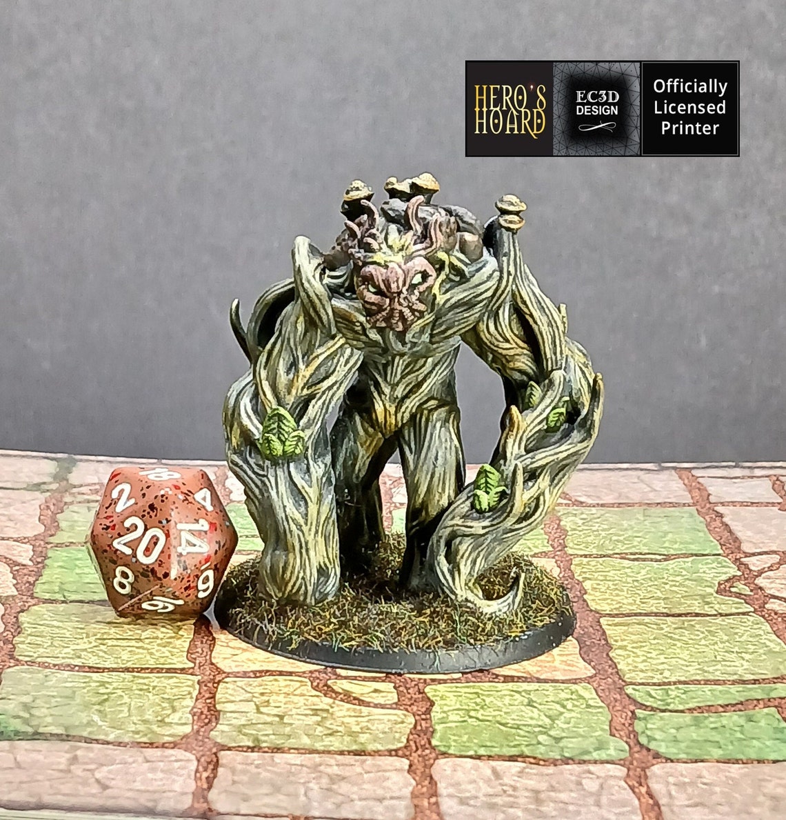 Hand Painted Shambling Mound Swamp Monster Bog Beast Shambler OSR ...