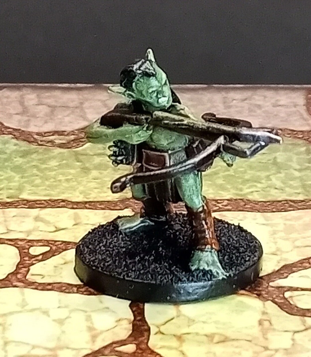 Hand Painted Goblin Archer Crossbow Miniature for Dungeons and Dragons ...