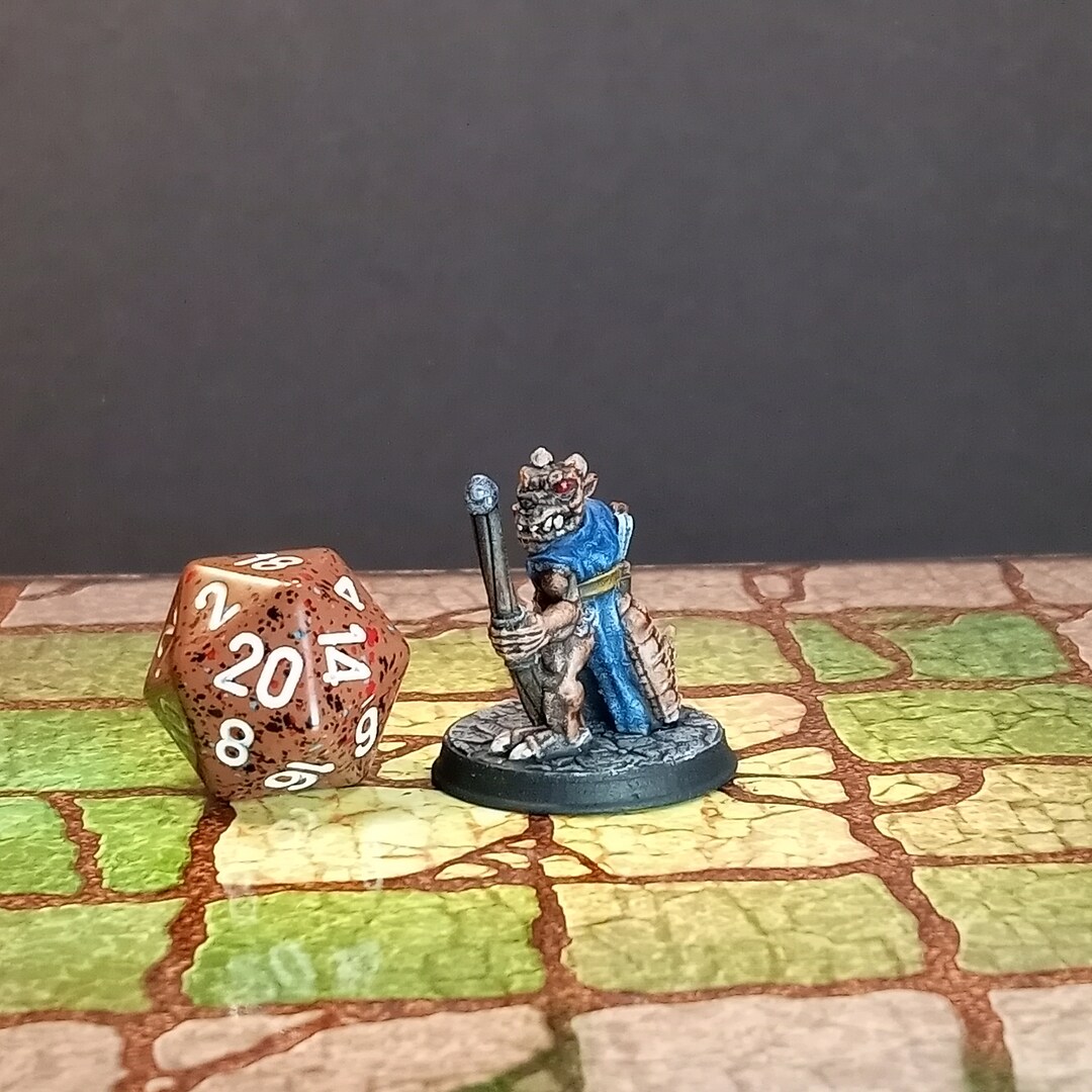 Hand Painted Kobold Archer Warrior Ranged Miniature for Dungeons and ...