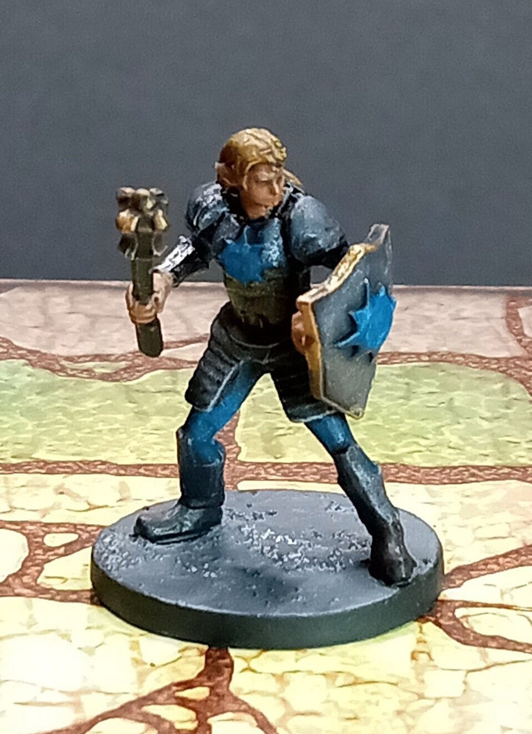 Hand Painted Elf Cleric Miniature for Dungeons and Dragons and Other ...
