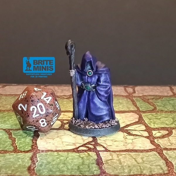 Painted Miniature Warlock - Etsy