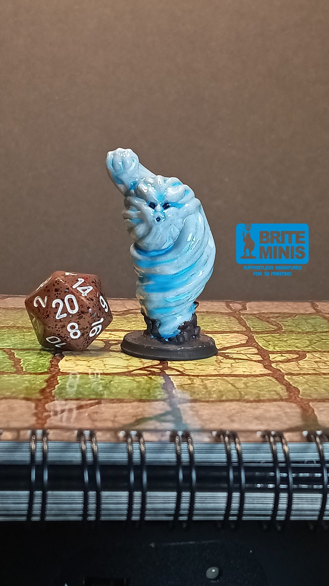 Hand Painted Air Elemental Miniature for Dungeons and Dragons and Other ...