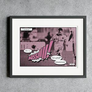 Lionel Messi Poster, Inter Miami, Beckham, Commentary, Jake Zivin ...