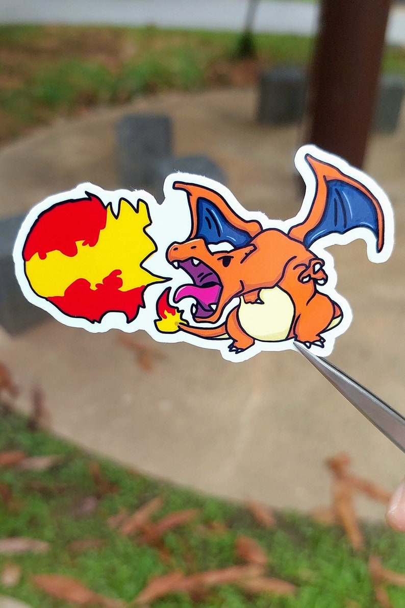 Pokemon Stickers Charizard Base Set Dark Charizard 151 Charizard Vmax ...