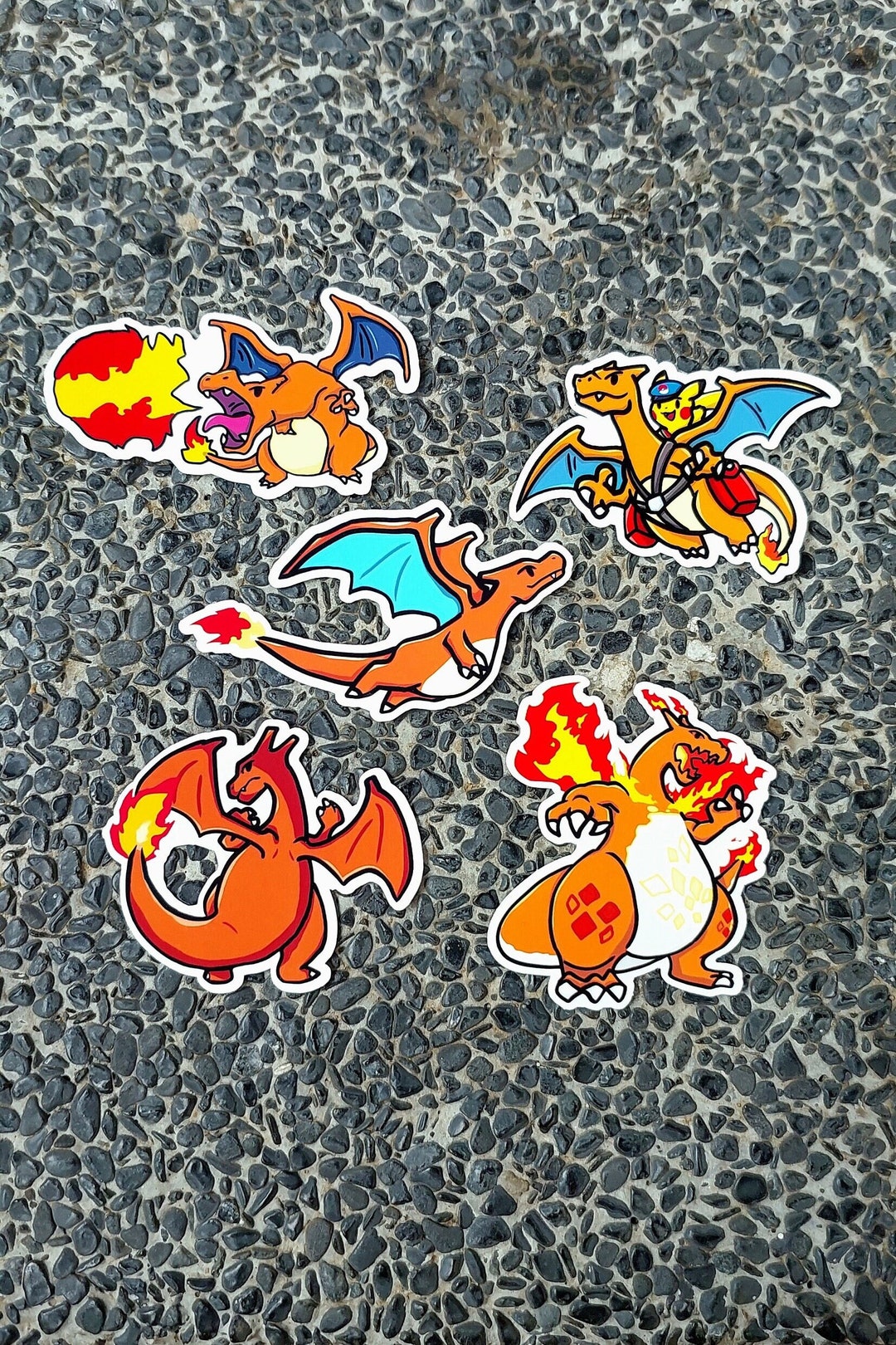 Pokemon Stickers Charizard Base Set Dark Charizard 151 Charizard Vmax ...