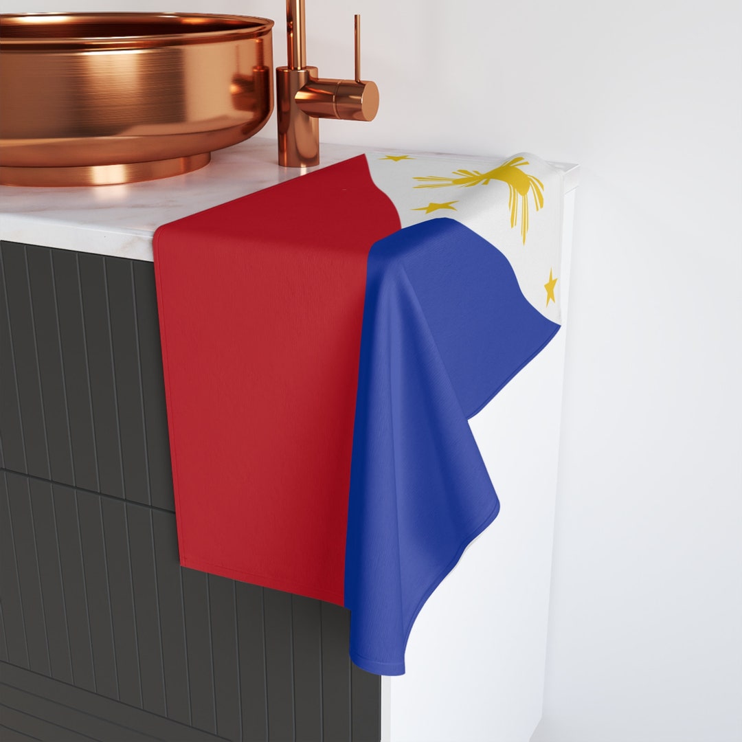 Philippines Hand Towel, Philippines Bath Towel, Philippines Flag Towel ...