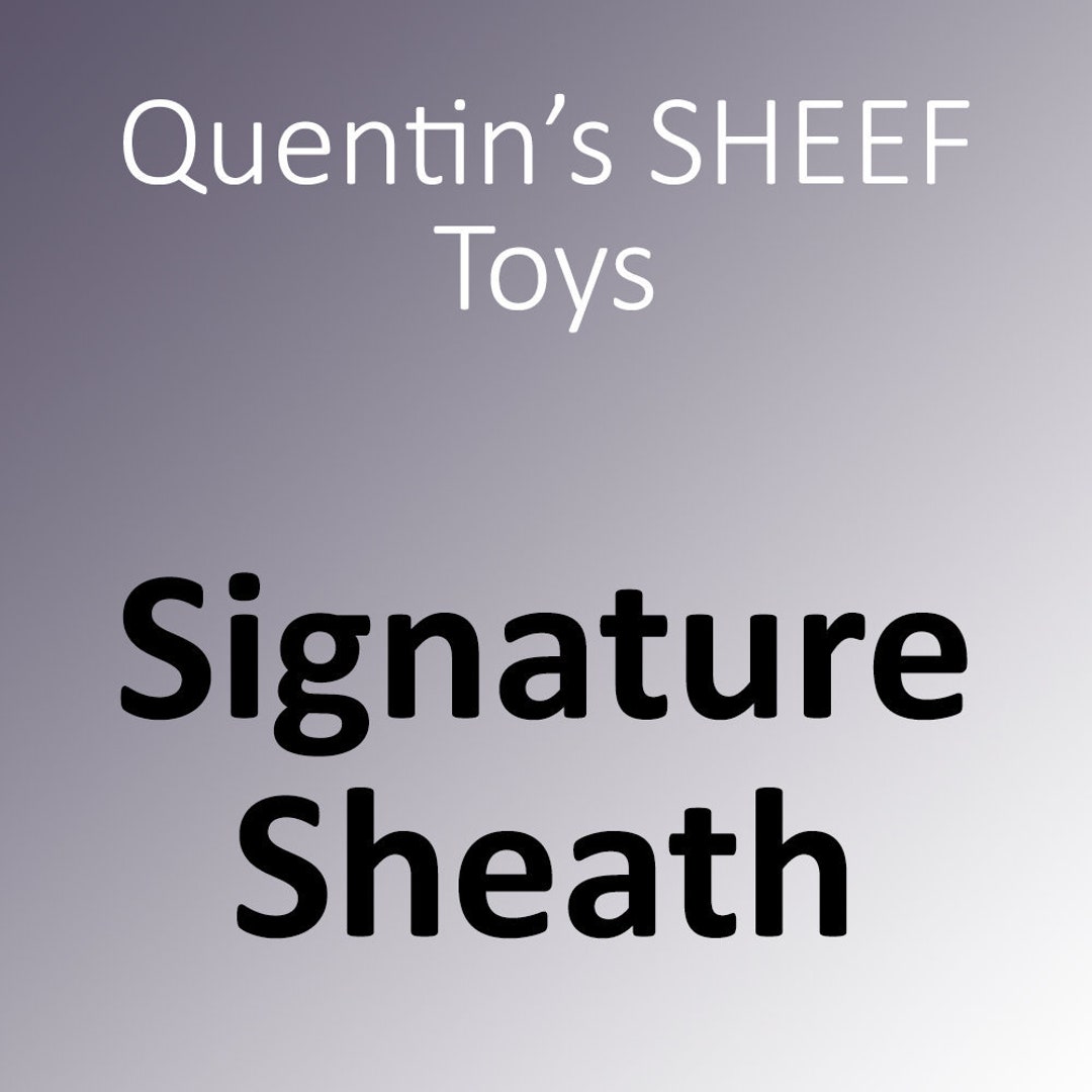 Quentin's Sheef Signature Toy - Etsy