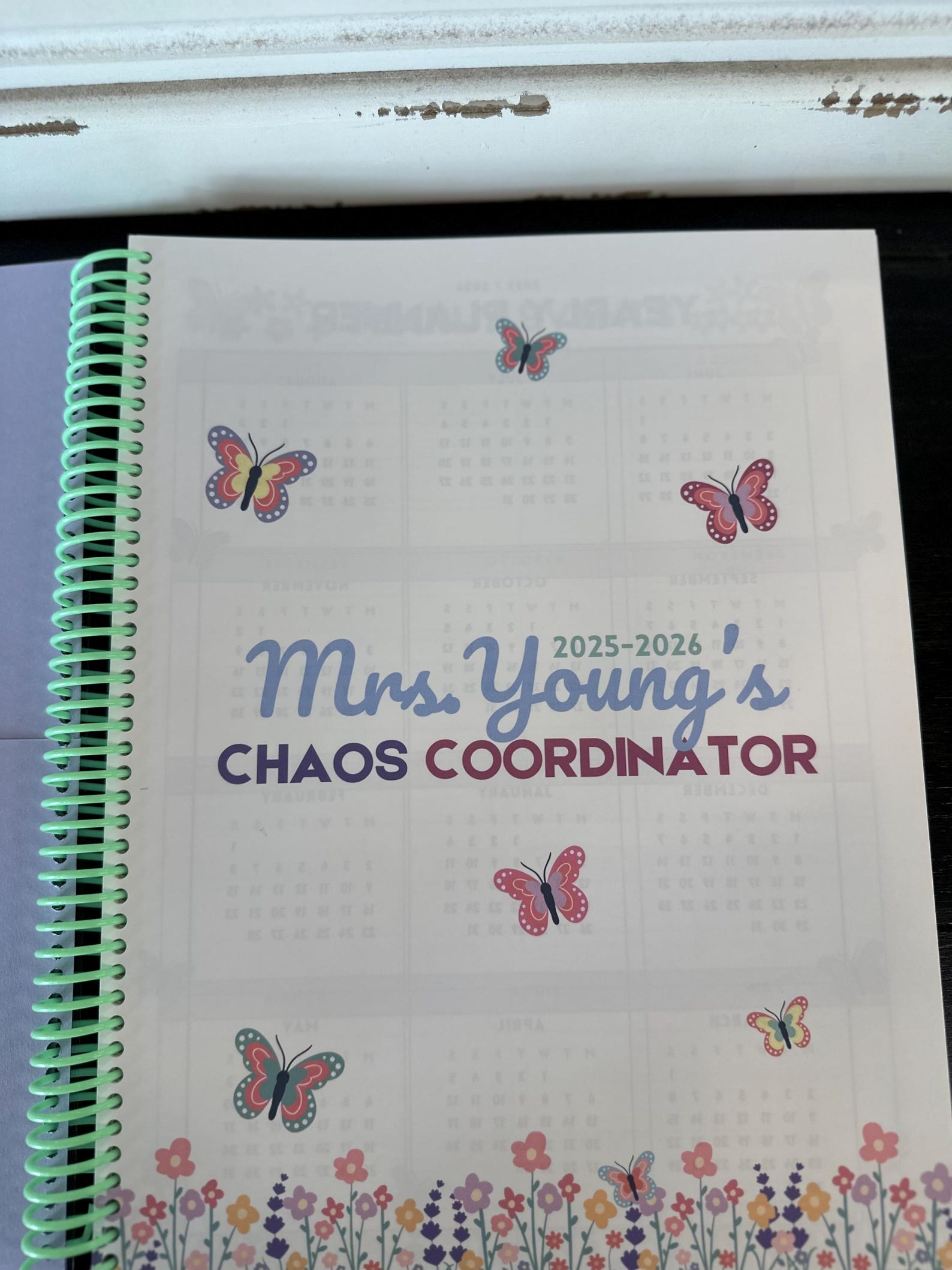 2025-2026 Personalized Teacher Planner 8.5x11 | Christian Planner ...