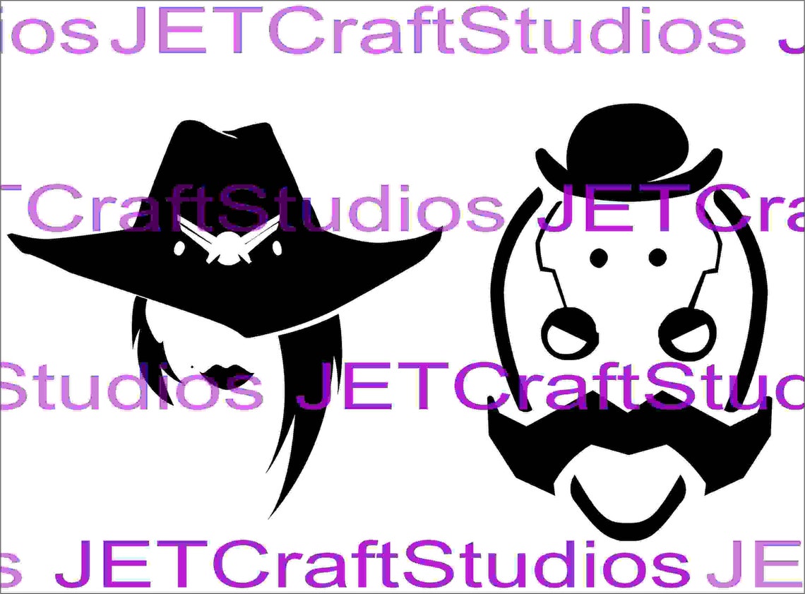 Overwatch Ashe Character Logo and Ultimate Logo SVG - Etsy