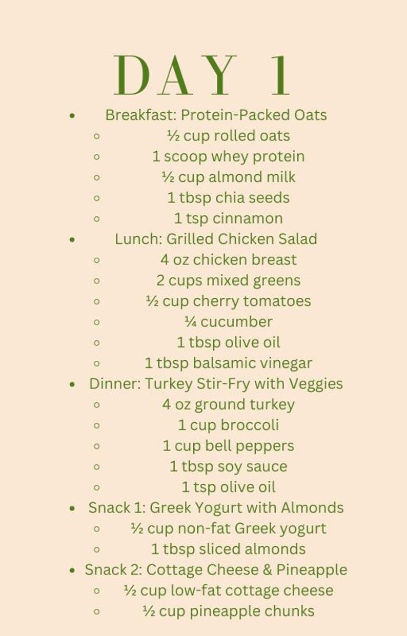 30-day Affordable Healthy Meal Plan, Budget-friendly Recipes for ...