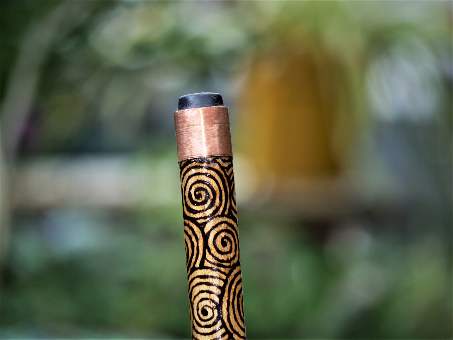 Handmade Walking Sticks Made of Wood and Decorated With Pyrography and ...