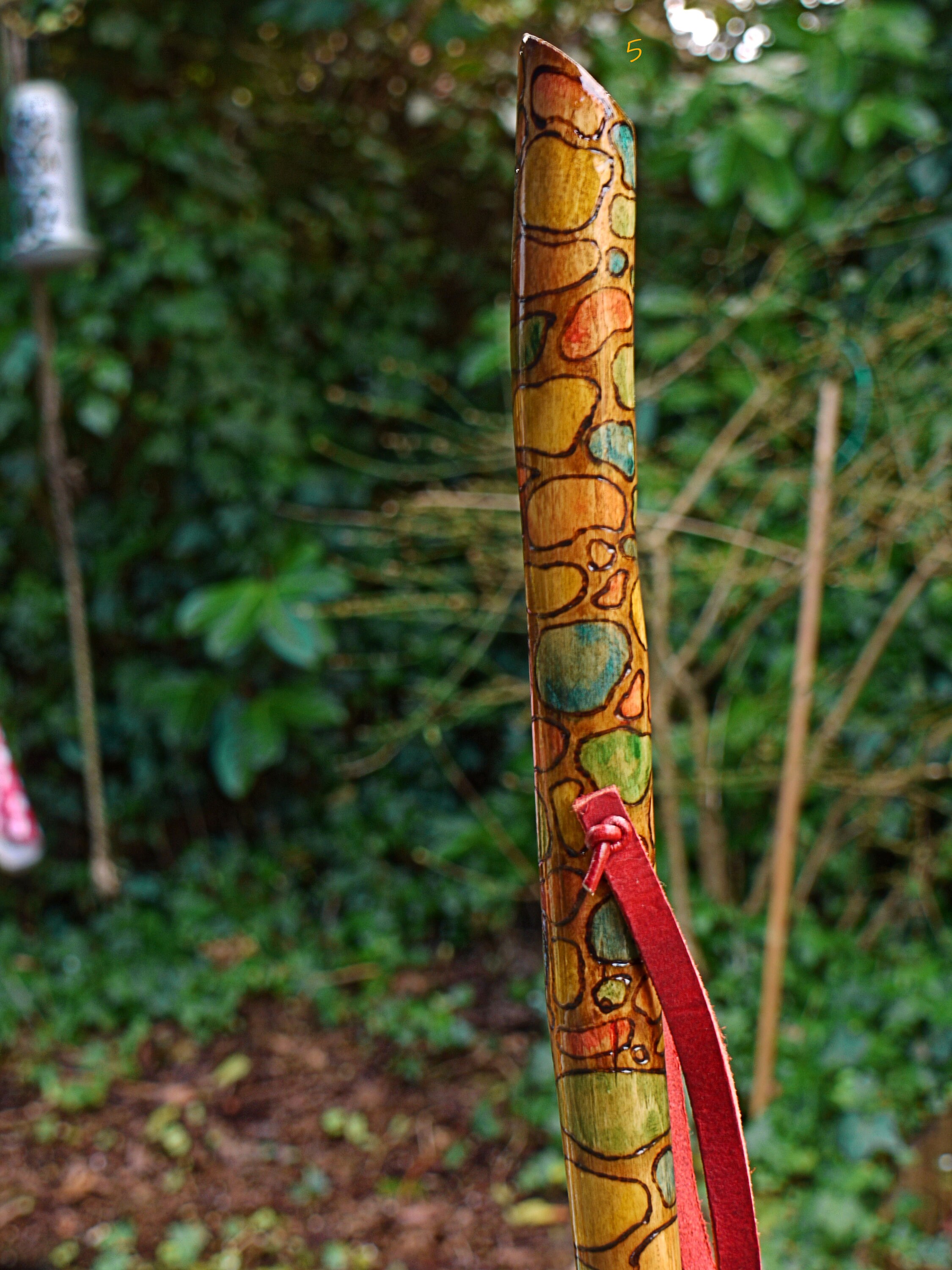Handmade Walking Sticks Made of Wood and Decorated With Pyrography and ...