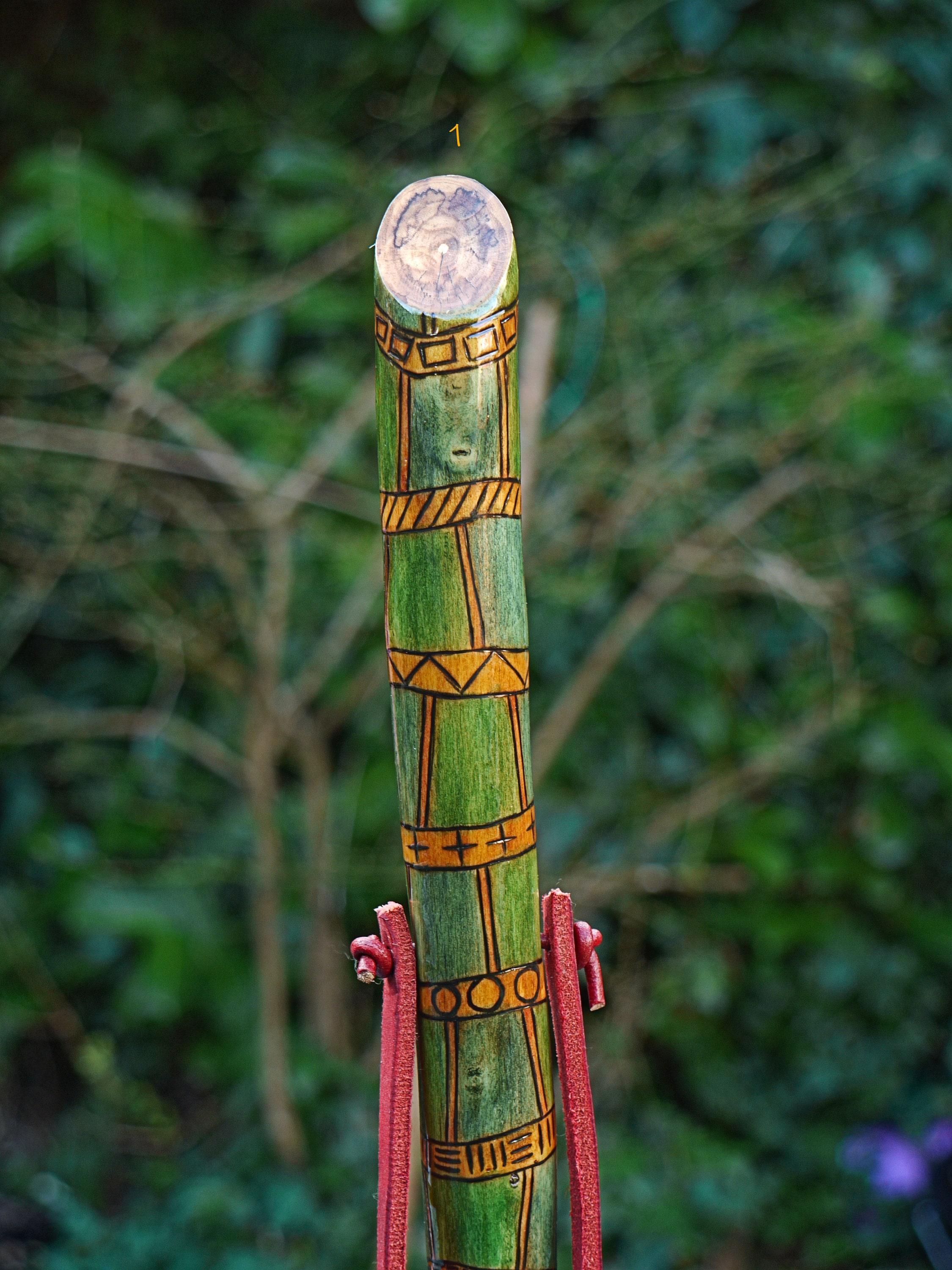 Handmade Walking Sticks Made of Wood and Decorated With Pyrography and ...
