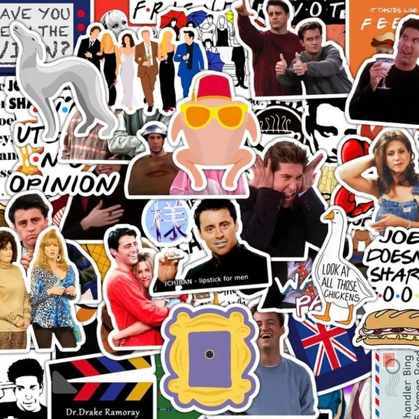 Friends Stickers - Etsy