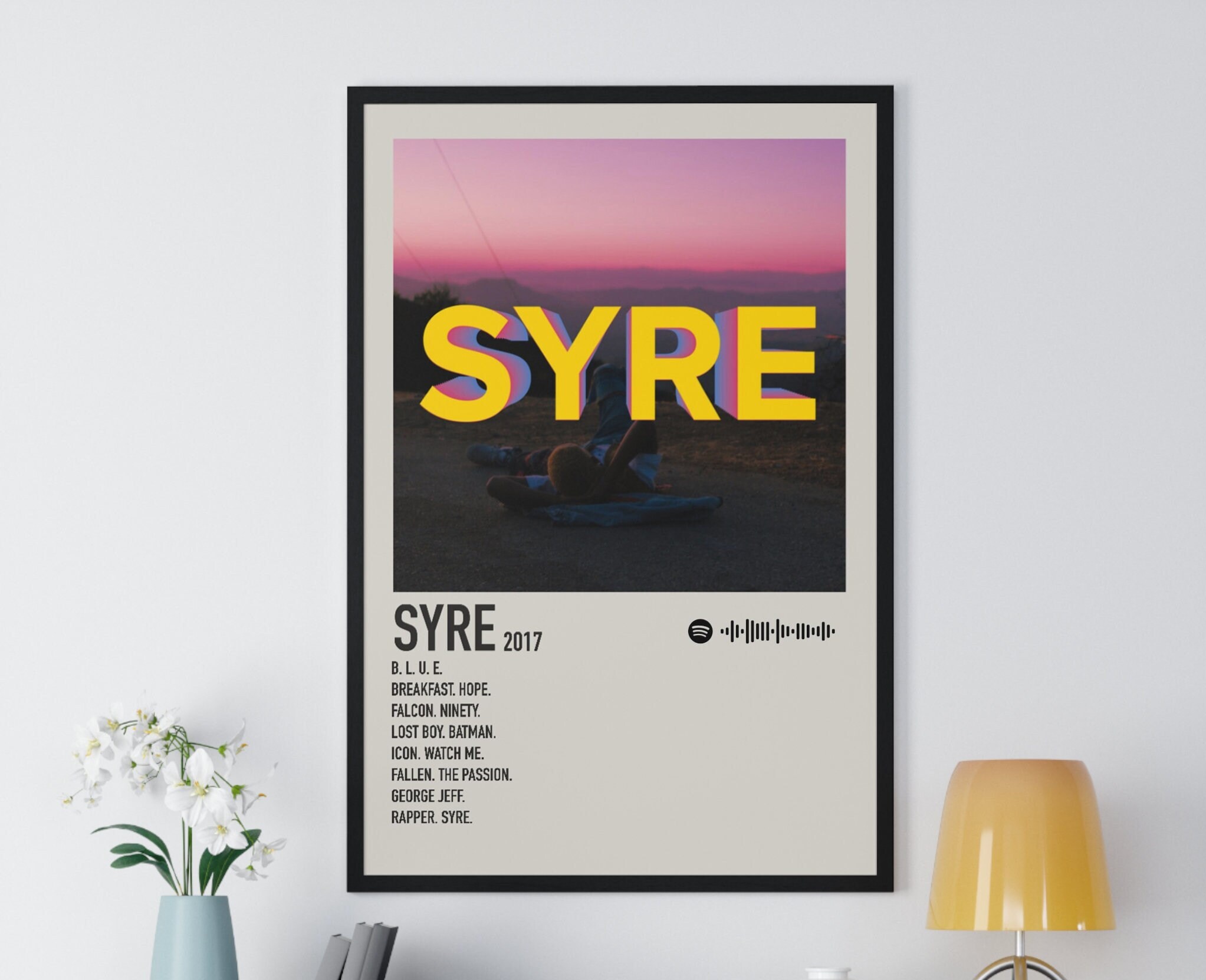 Jaden Smith Syre Album Poster Digital Print Rnb Singer Pop - Etsy