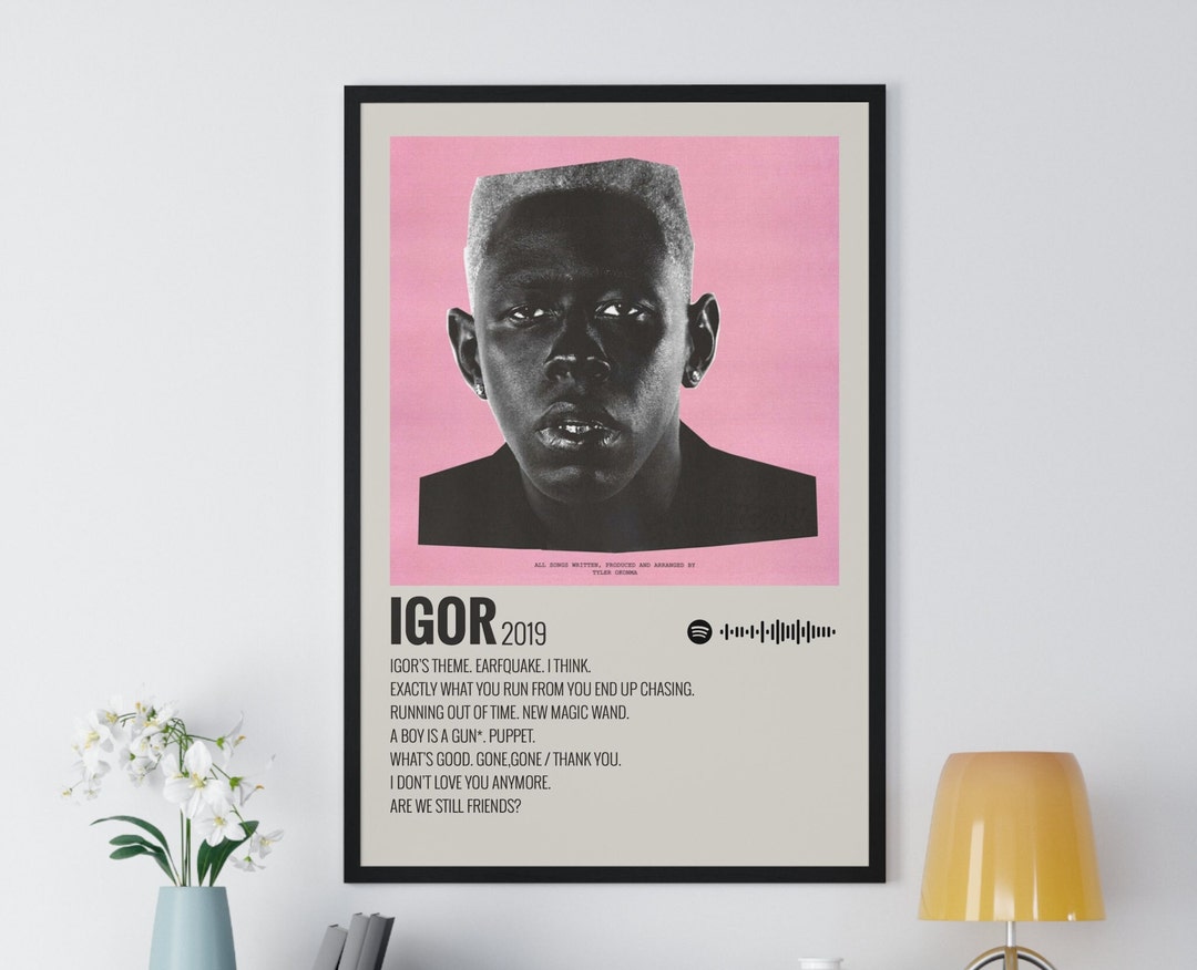 Tyler the Creator Igor Album Cover Poster Wall Art Music - Etsy