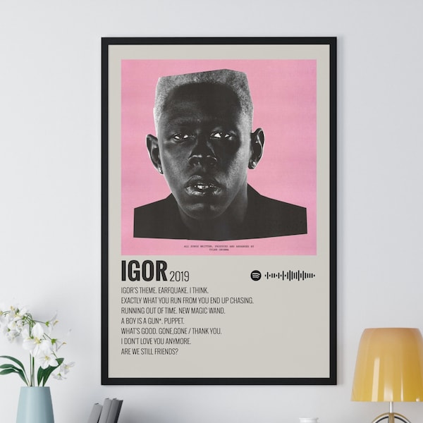 Igor Album Cover - Etsy