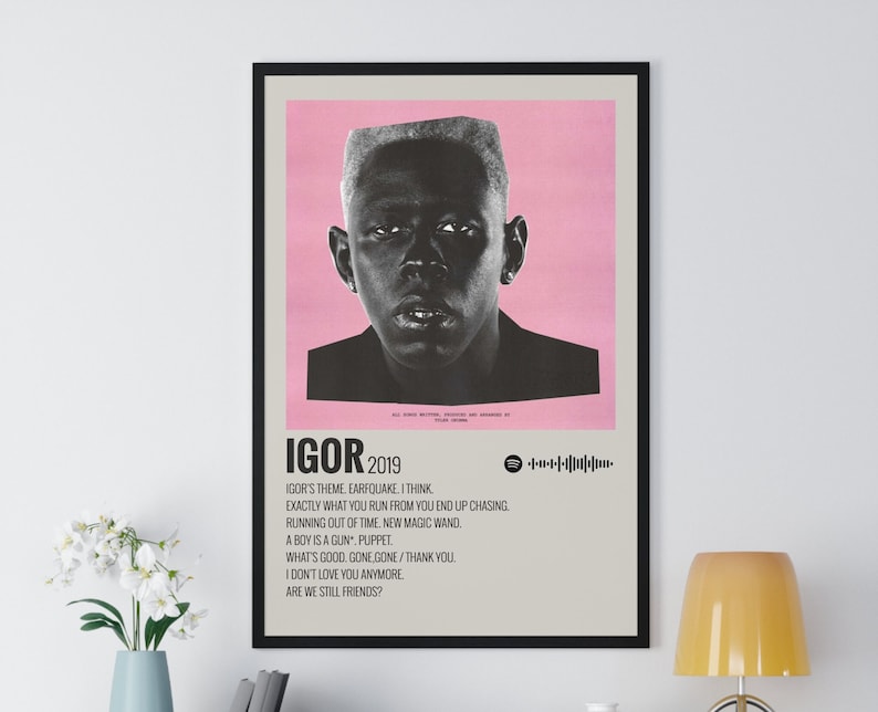Tyler the Creator Igor Album Cover Poster Wall Art Music - Etsy