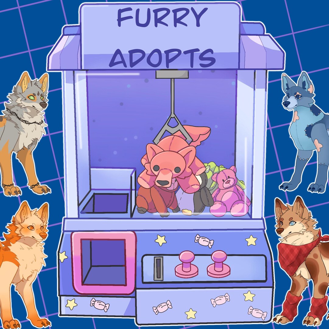 DIGITAL Furry Adopt Gacha Game! Randomized Characters for Your ...