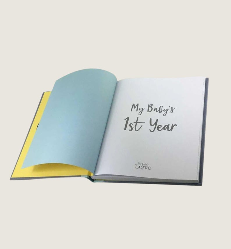 Baby's First Year Memory Book: Newborn Keepsake Journal - Etsy UK