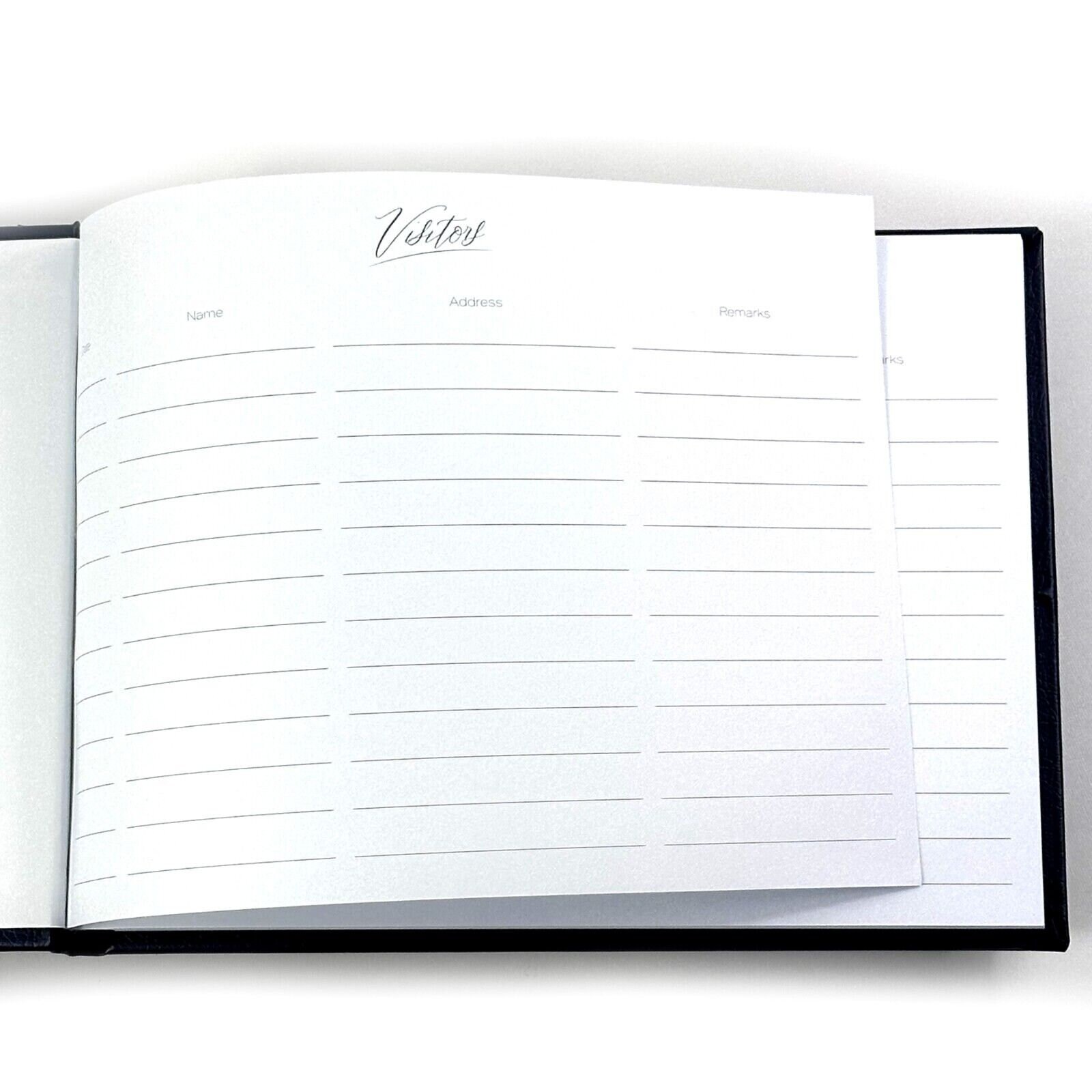 Visitor Book Business Hotel Guest Book, Event Sign-in Book, Hospitality ...