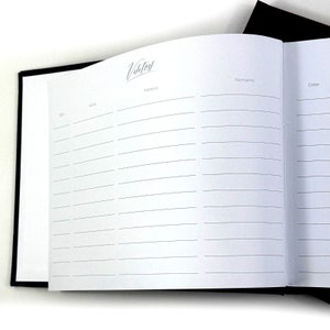 Visitor Book Business Hotel Guest Book, Event Sign-in Book, Hospitality ...