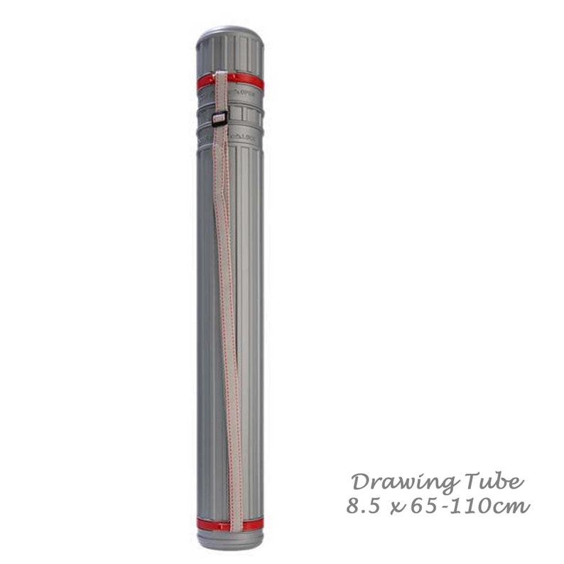 Expandable Drawing Tube: Artwork, Poster Storage Case (8.5 X 65-110cm ...