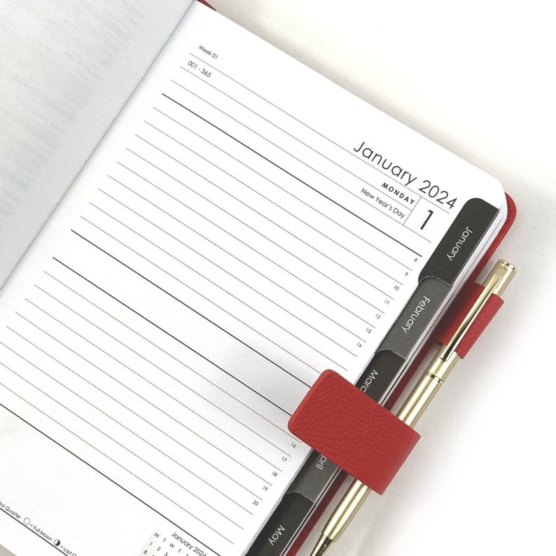 2024 Diary Page A Day Plan Daily Notes Memo Organiser Business - Etsy