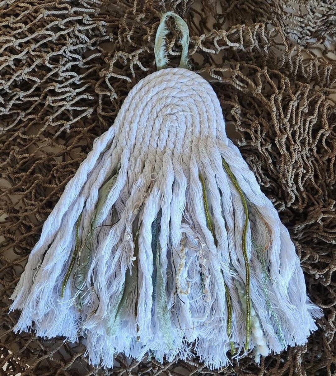 Jellyfish, Rope, Ornament, Coastal, Beach, Christmas, Gift - Etsy