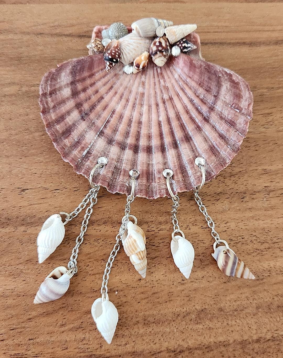 Natural Sea Shells, Hair Clip, Coastal, Beach, Ocean, Gift - Etsy