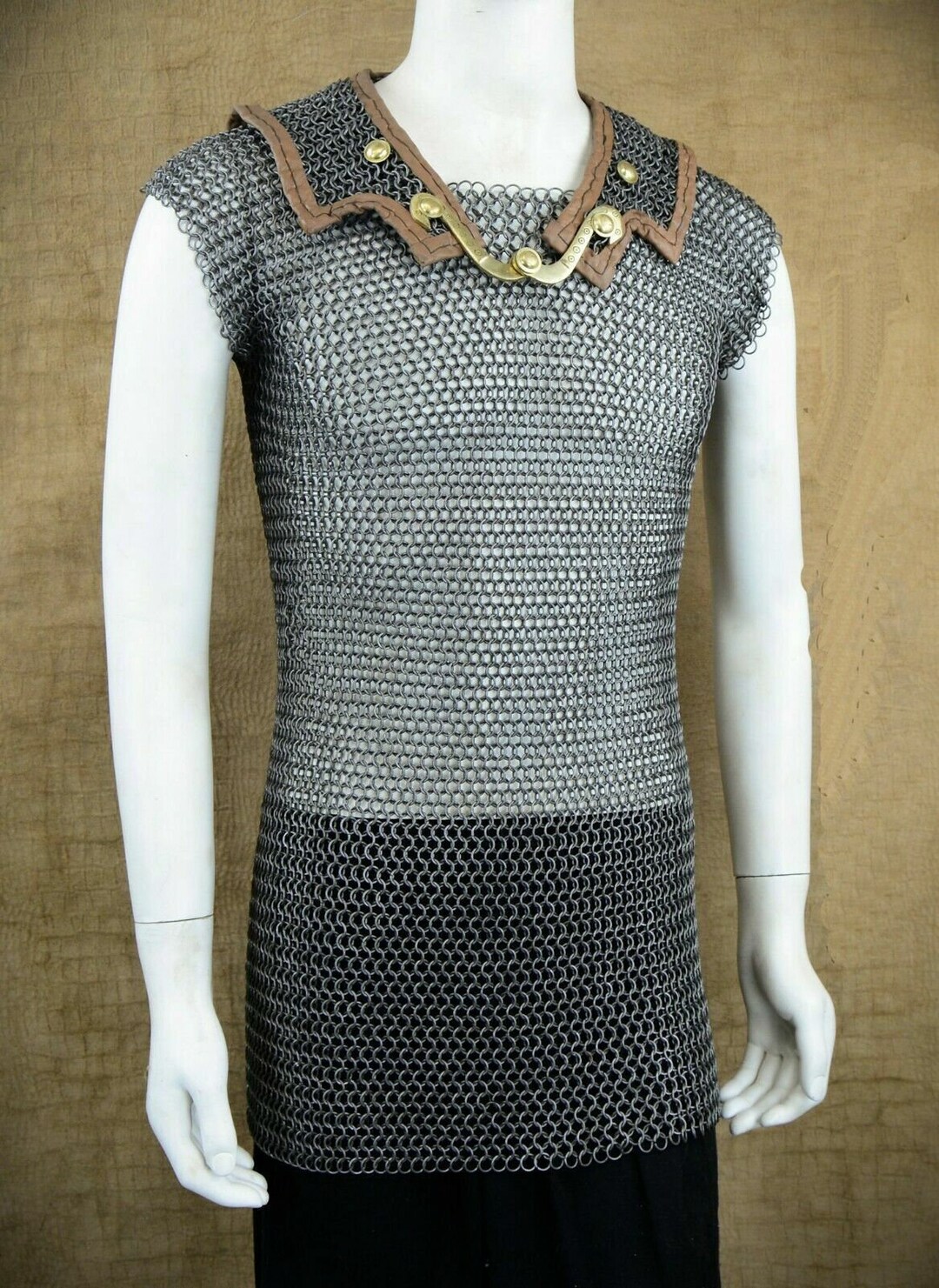 Lorica Hamata Butted Chainmail Shirt Roman Gladius Centurion Steel ...