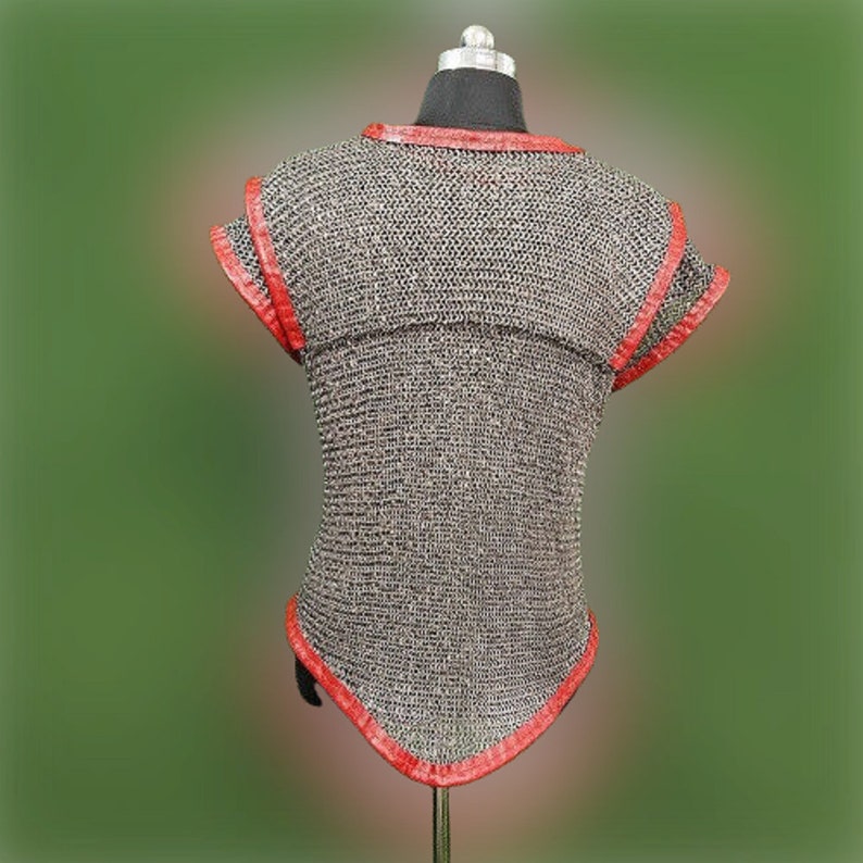 Chainmail Roman Lorica Hamata 6 Mm Round Riveted With Soiled Ring ...