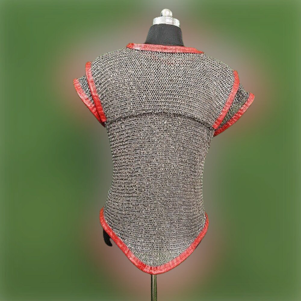 Chainmail Roman Lorica Hamata 6 Mm Round Riveted With Soiled Ring ...