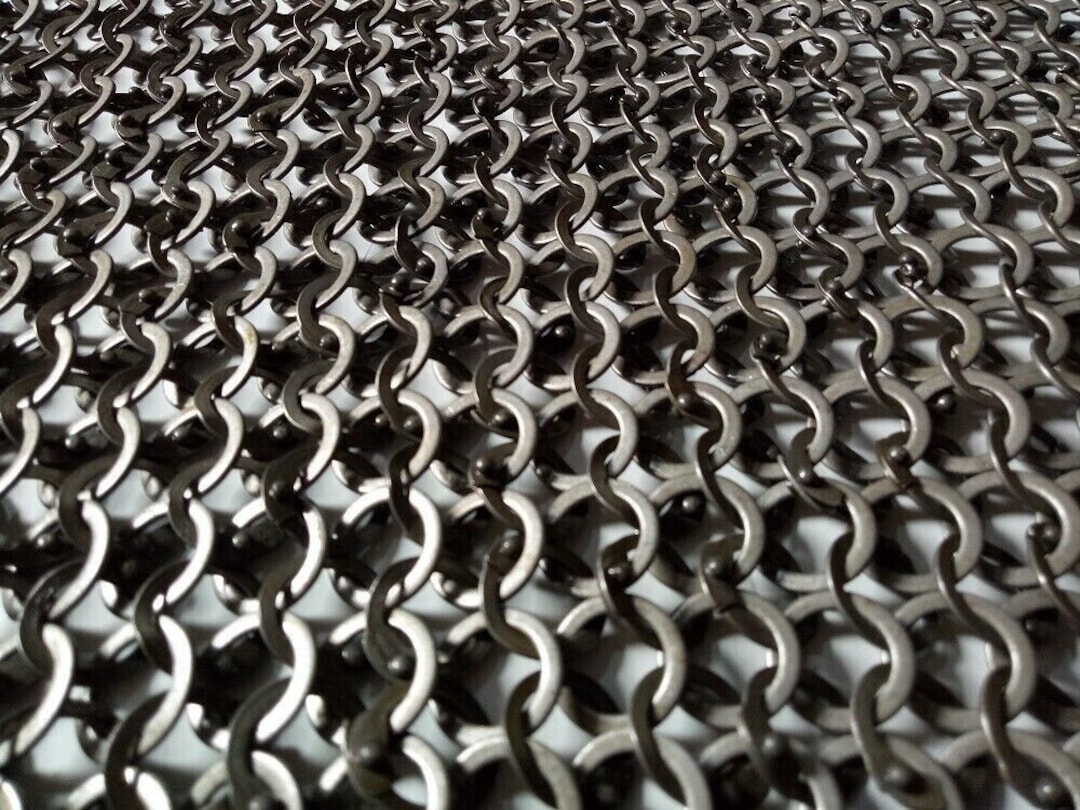 Chain Mail Sheet Flat Riveted Flat Washer Rings SHEET Cyber Free and ...