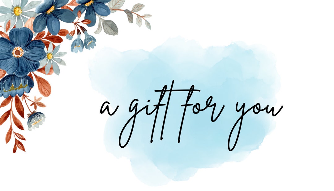 Gift Certificate Gift Voucher Design Template How to Make A - Etsy