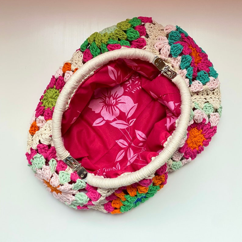 Easy Vintage Crochet Kisslock Hidden Frame Bag Pattern - Cute Dumpling ...