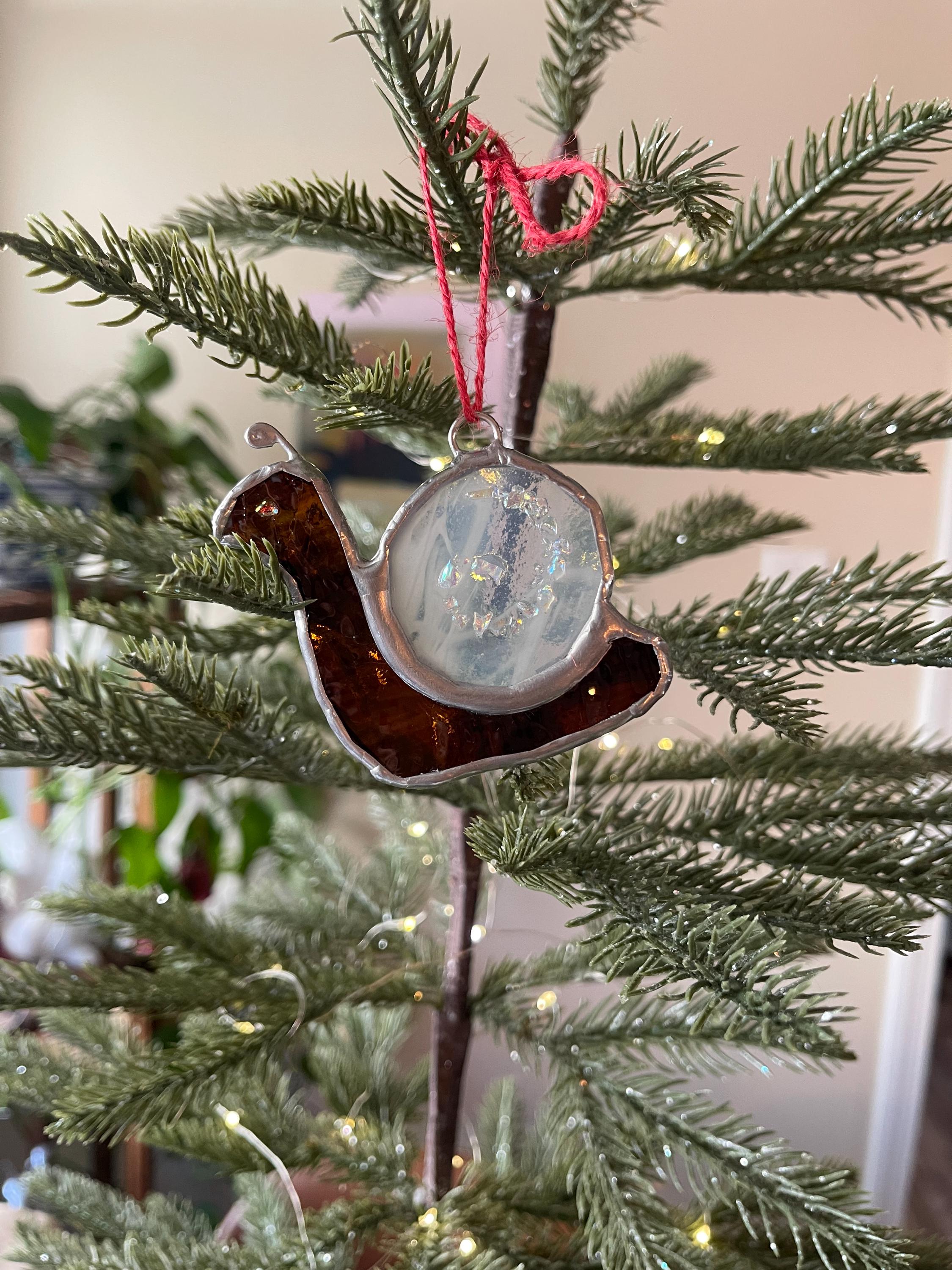 Stained Glass Christmas Snails - Etsy